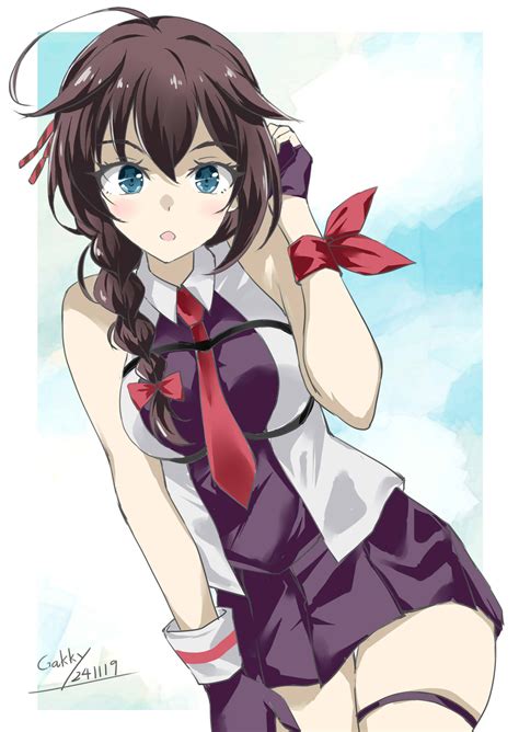 Shigure And Shigure Kai San Kantai Collection Drawn By Gakky Danbooru