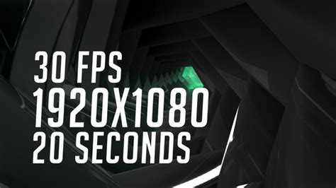 VJ Loop Colored Tunnel Motion Graphics VideoHive