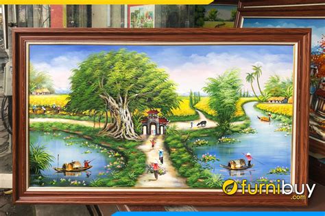 Top 50 mẫu tranh treo tường phong cảnh đẹp nhất