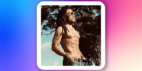 Lenny Kravitz Das Sixpack Und Der Neid Der Männer Tages Anzeiger