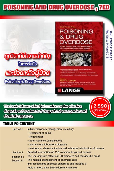 ☠️poisoning And Meditext ซื้อตำราแพทย์เป็นเรื่องง่ายๆ
