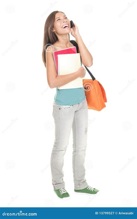 Studente Universitario Della Donna Immagine Stock Immagine Di Bello