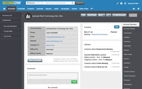Second Crm Software Reviews Demo And Pricing 2024