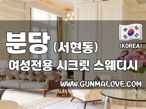 분당 서현동 ★여성전용★ [시크릿스웨디시] 스웨디시 마사지 아늑한 분위기 고급오일 사용 건마제휴업소 스웨디시 건마 1