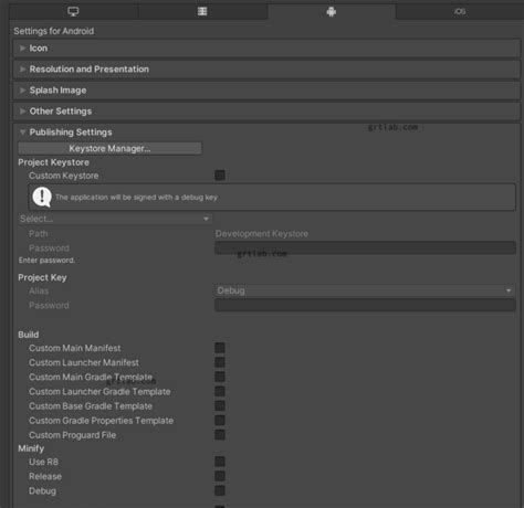 Unity Android Google Play Console App Bundle