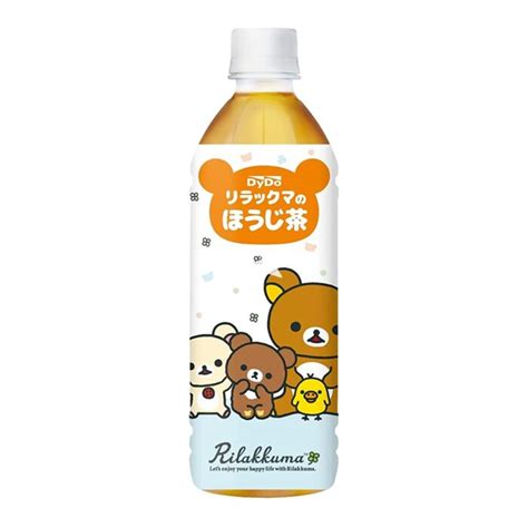 Buy Dydo Rilakkuma Roasted Green Tea 500ml Japanese Supermarket