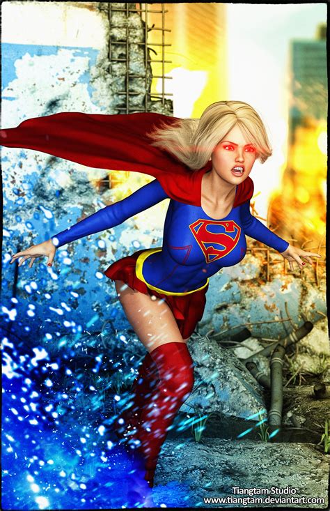 Supergirl Light On Deviantart Comic