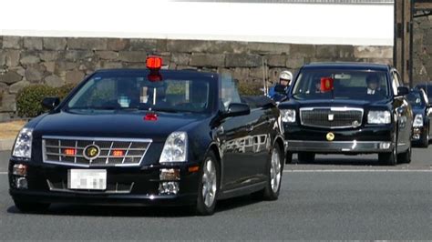 天皇陛下御車列国会議事堂へ CADILLAC 御料車センチュリーロイヤル 警視庁パトカー Emperor Of Japan Motorcade