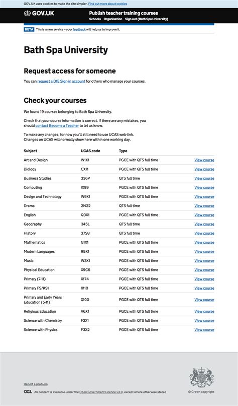 Check Your UCAS Data Initial Launch Becoming A Teacher Design History Department For Education