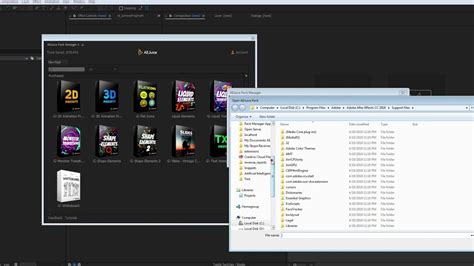 AEJuice Pack Manager Manual Package Installtion Tutorial YouTube
