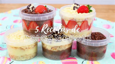 5 RECEITAS DE BOLOS NO POTE PARA VENDER CAKEPEDIA Como Fazer