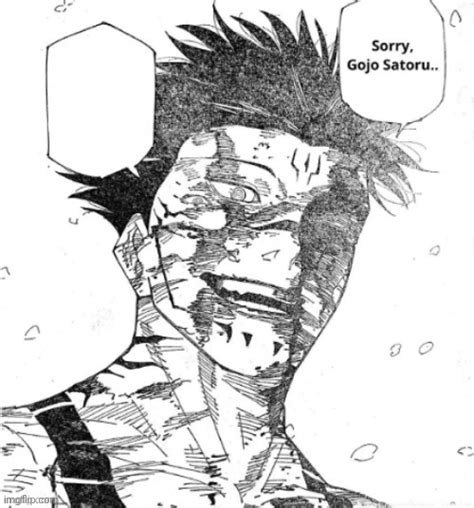 Sorry Gojo Satoru Blank Template Imgflip
