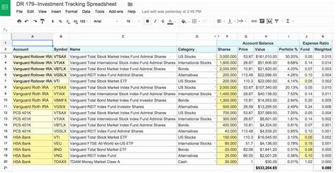 Stock Portfolio Tracking Spreadsheet Google Spreadshee Stock Investment Tracking Spreadsheet