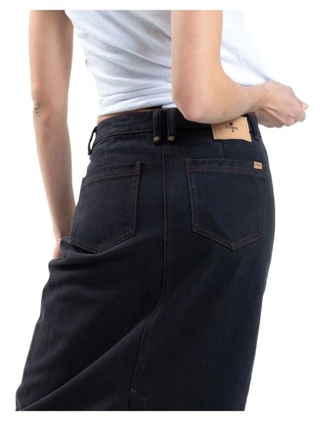Thrills Frankie Skirt In Midnight Blue Myer