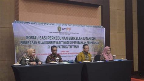 DPMPTSP Kutim Terima Dana Insentif Karbon Teguh Budi Santoso Sebut