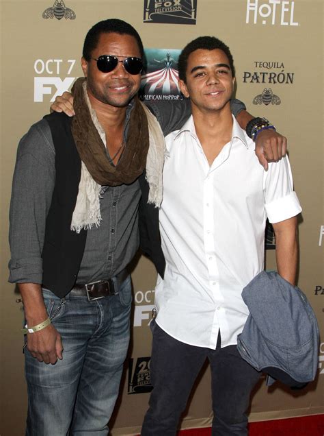Photo Cuba Gooding Jr Et Son Fils Spencer Gooding à La Première De