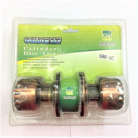 Cylinder Door Lockset 586 Ac Zener Online Diy Store
