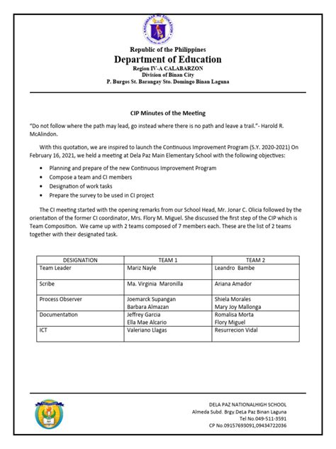 Cip Documentation Pdf