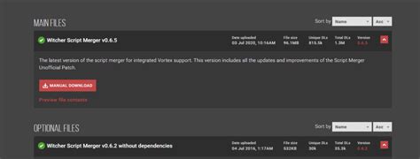 【the Witcher 3 Mod Manager】のインストール導入方法とmod管理ツール導入使い方【＋script Merger