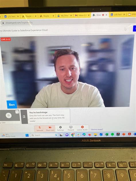 Advanced Communities On Linkedin We Are Live With Salesforce Ben And Ben Mccarthy With Our Very