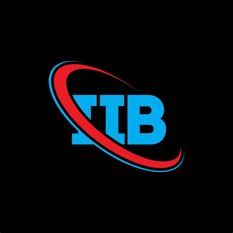 Iib Logo Iib Letter Iib Letter Logo Design Initials Iib Logo Linked