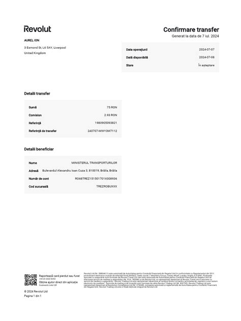 Transaction Confirmation Report Ro Ro D73ebe Pdf