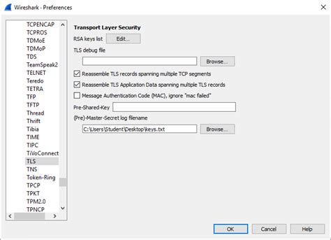 Decryption Of Tls Sessions Labs