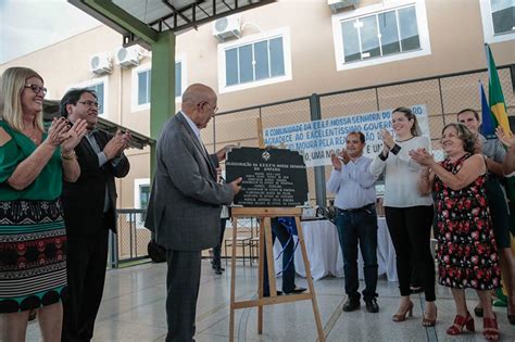 Governo Inaugura Escola De Ensino Fundamental No Bairro Agenor De