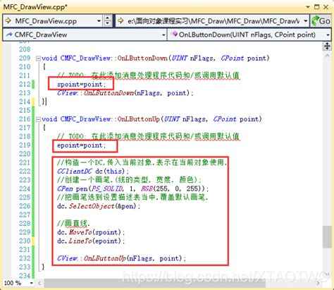Vs2010、mfc窗口中绘制点、线、面mfc画点 Csdn博客