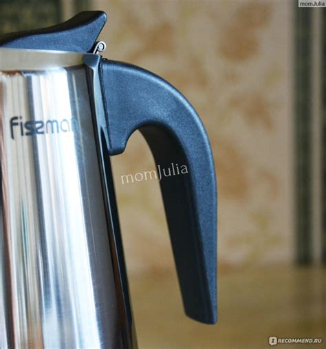 Кофеварка гейзерная FISSMAN Арт. 9412 на 9 чашек - «Гейзерная кофеварка ...