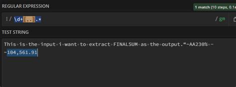 Can Anyone Please Help Me To Solve This Regex Studio UiPath