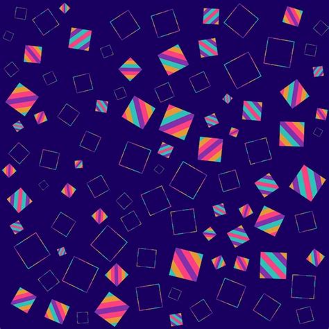 Premium Vector Colorful Seamless Pattern Creative Abstract Squiggle Style Drawing Background