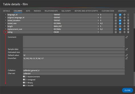 Mariadb Database Design