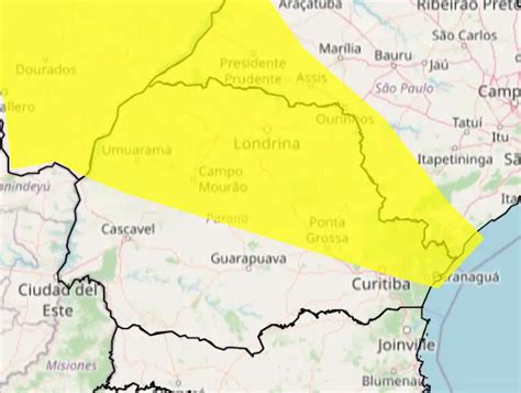 259 Cidades Entram Em Alerta Para Tempestade No Paraná Confira A Lista