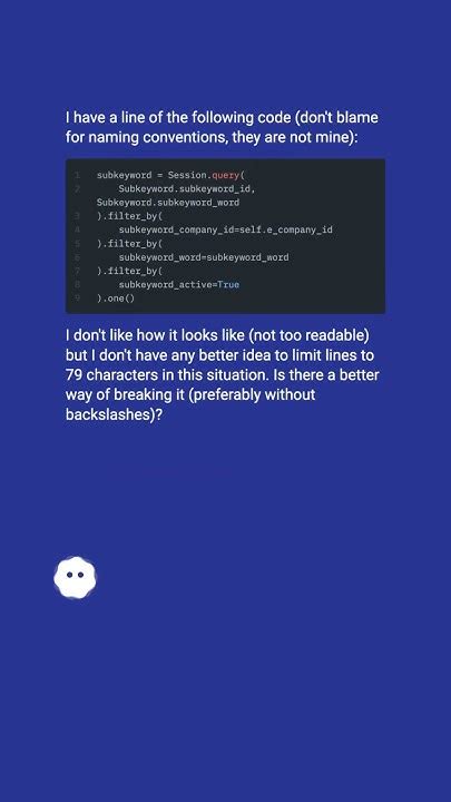 How To Break A Line Of Chained Methods In Python Shorts Youtube