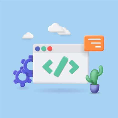 concept web design website development royalty free vector