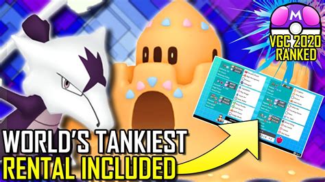 Worlds Tankiest Palossand Vgc 2020 Pokémon Sword And Shield