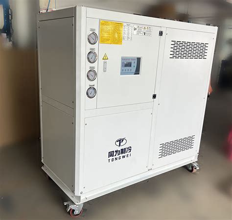 15 Ton Low Temperature Water Cooled Glycol Chiller 20hp Low