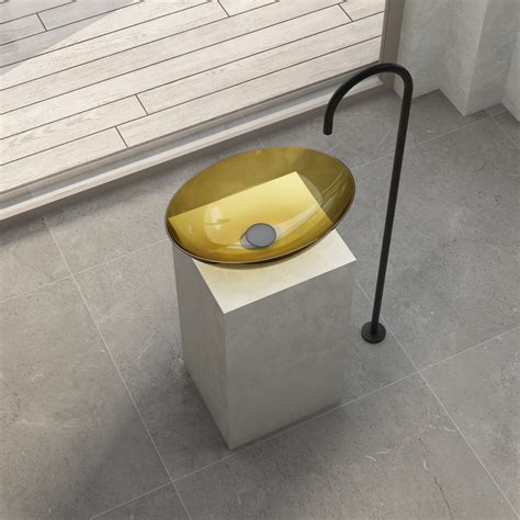 Cassa Design Wow Oval Translucency Resin Stone Basin — Ideal Bathroom