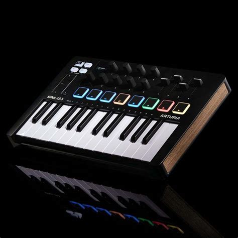 Midi контроллер Arturia Minilab 3 Black арт 231502 Купить по цене 65