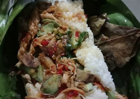 Resep Nasi Bakar Ayam Suwir Oleh Desi Noviala Martin Cookpad