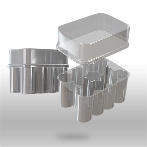 Plastic Storage Container For 10 Vials For 2ml Or 3ml Vials