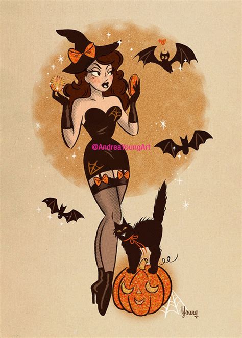 Vanity Witch Fine Art Print Choose Hair And Skin Color Etsy