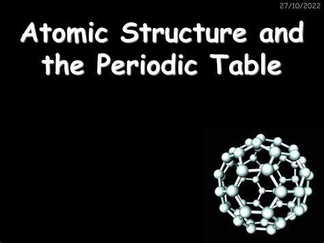 Solution Gcse Chemistry Topic 1 Atomic Structure And The Periodic