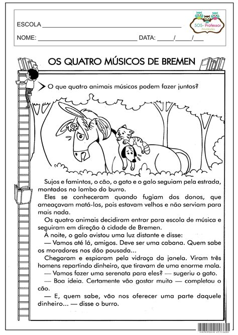 Historia Os Musicos De Bremen