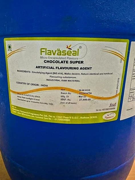 Powder Chocolate Super Artificial Flavoring Agent Packaging Type