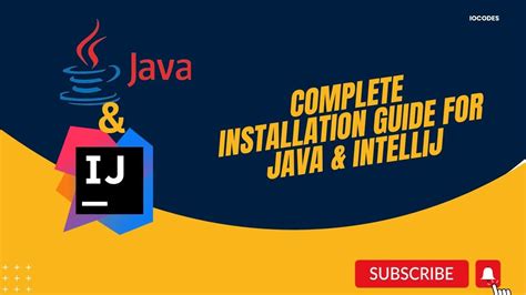 How To Install The Latest Version Of Java And Intellij Youtube