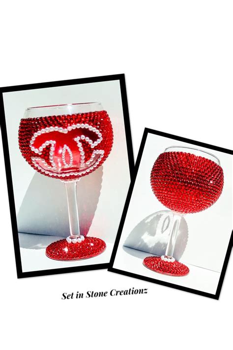Customized Wine Glass Wine Bottle Crafts Custom Wine Glass Bottle