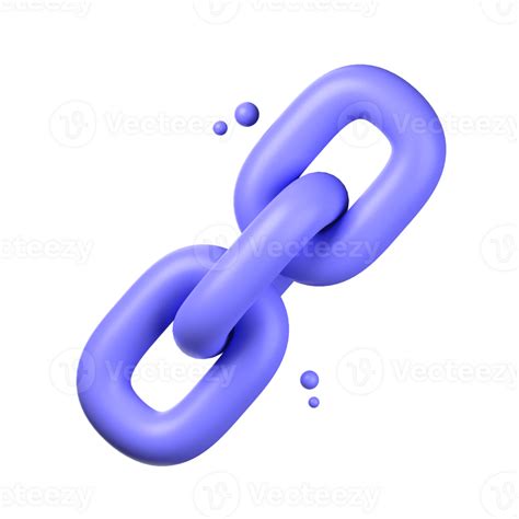 Link 3d Icon Illustration Object User Interface 3d Rendering 26679329 Png