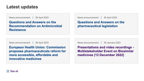 Eu Commission Updates Released Today For Antimicrobial Resistance And